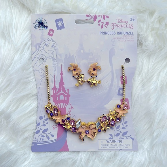 Disney | Accessories | Disney Princess Jewelry Set Rapunzel | Poshmark